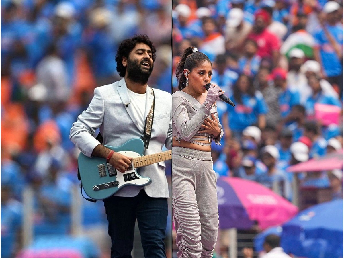 IND vs PAK, CWC 2023: Arijit Singh, Sunidhi Chauhan Set Stage On Fire ...