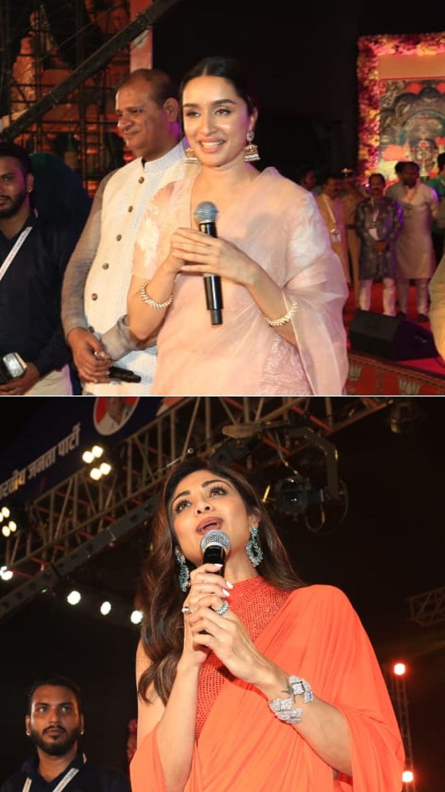 Shraddha Kapoor, Shilpa Shetty, Pankaj Tripathi Light Up Marathi ...
