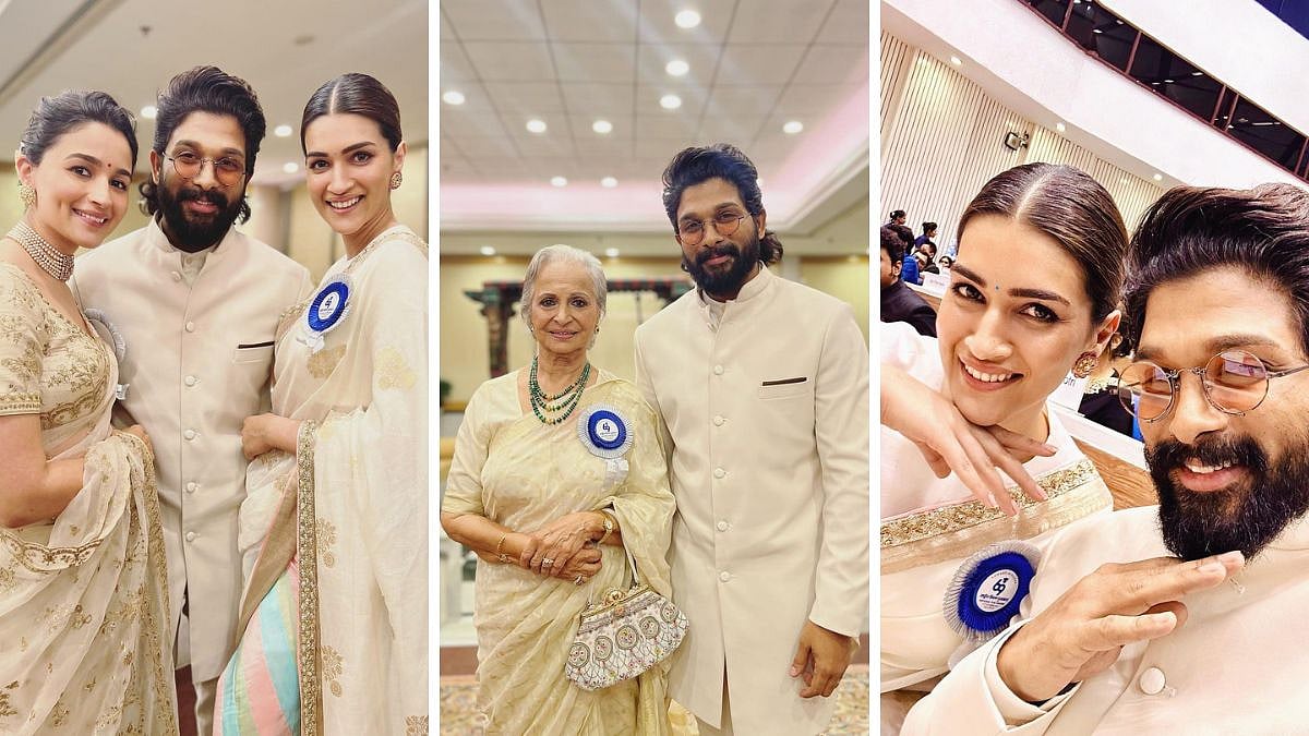 Allu Arjun Shares His Priceless Frames From The National Awards ...