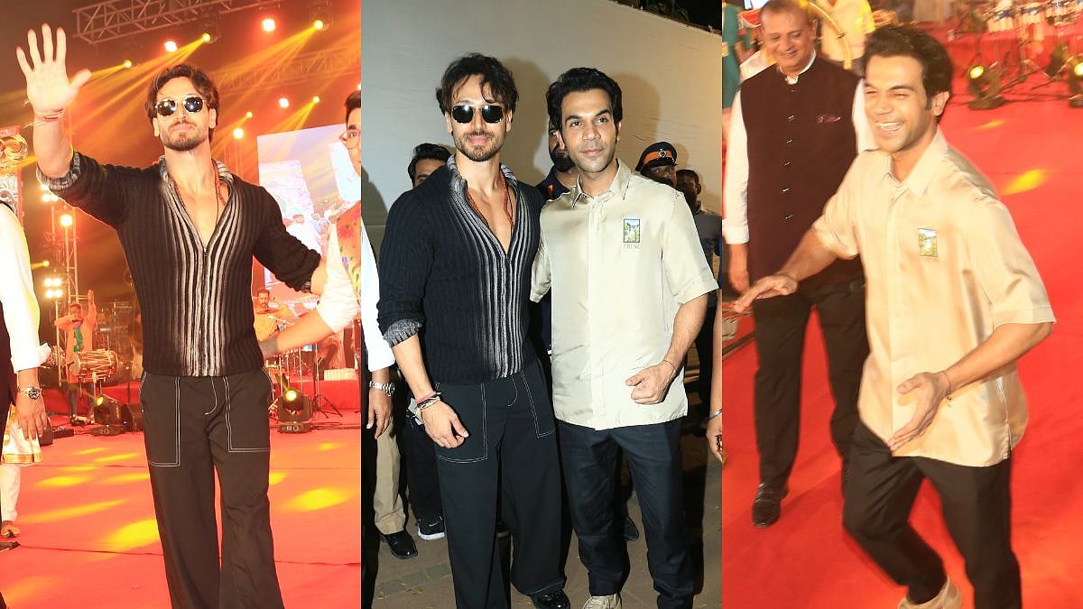 Tiger Shroff, RajKummar Rao Attend BJP's Marathi Dandiya In Mumbai (PHOTOS)