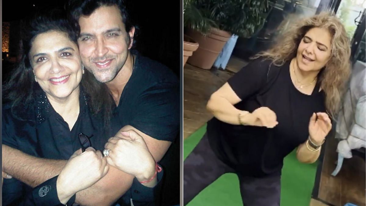 Hrithik Roshan Wishes 'Supermom' Pinkie On Birthday With Cutest Video ...