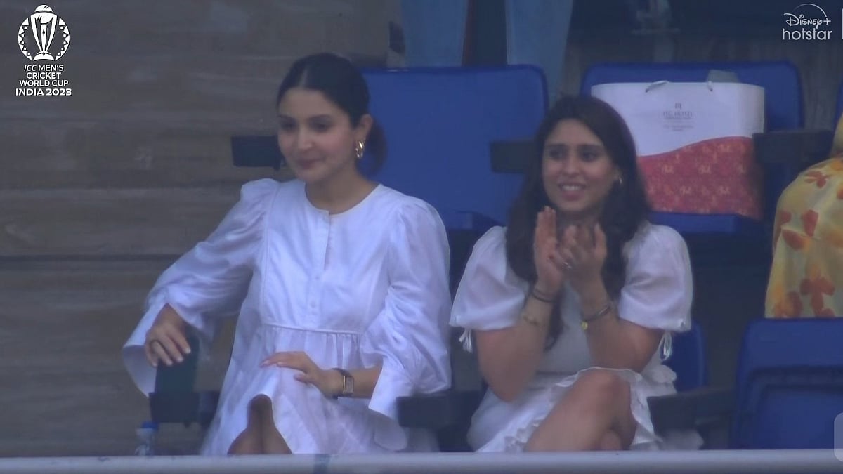 Ind vs Pak, CWC 2023: Anushka Sharma, Ritika Sajdeh Cheer For Virat ...