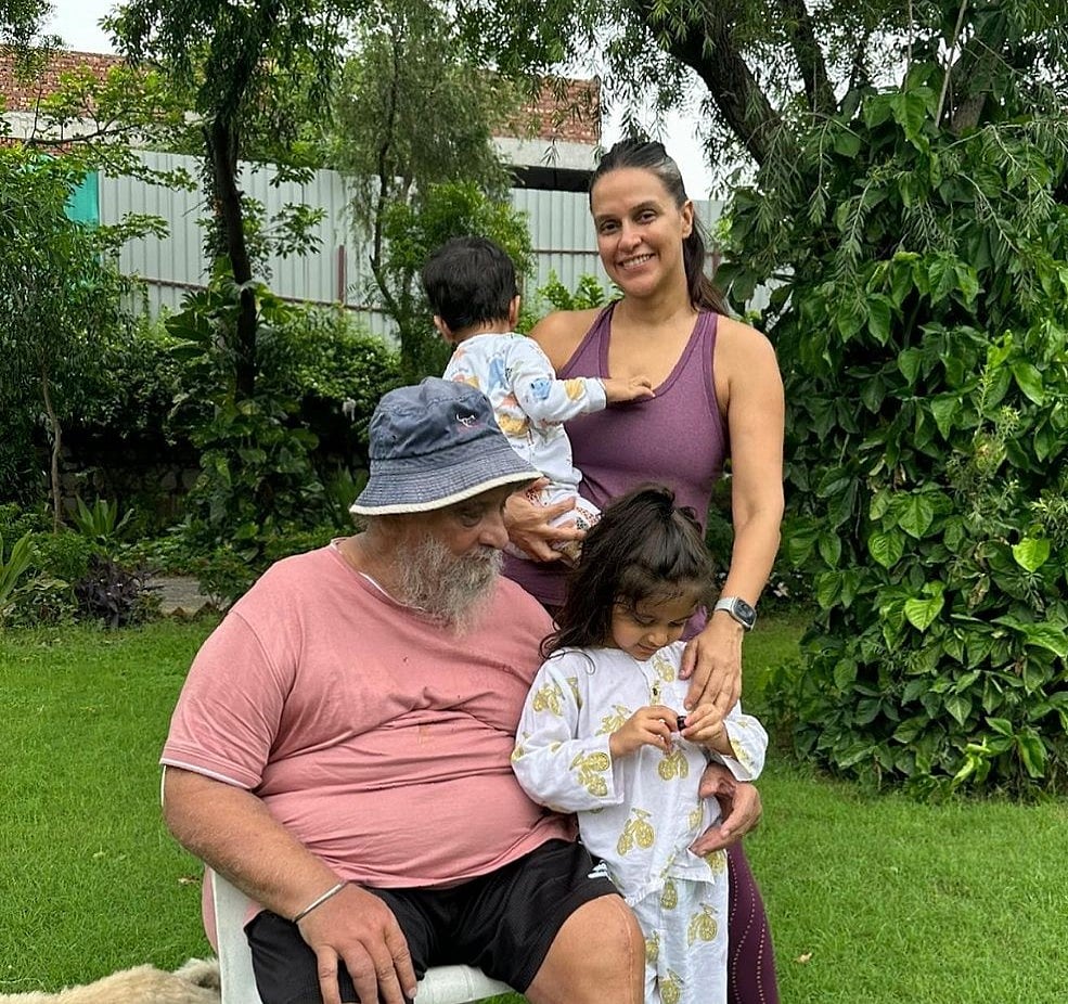 Neha Dhupia Shares UNSEEN Photos With Bishan Singh Bedi