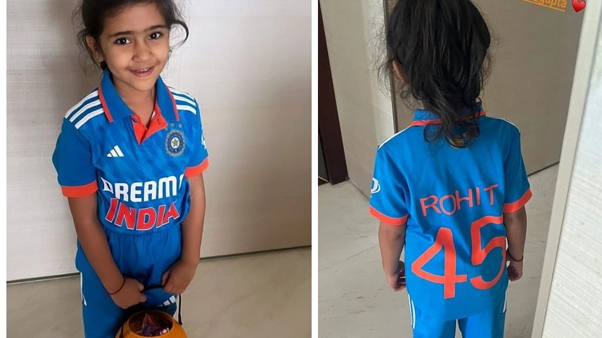 Rohit Sharma's Daughter Samaira Dresses As Team India Captain For ...