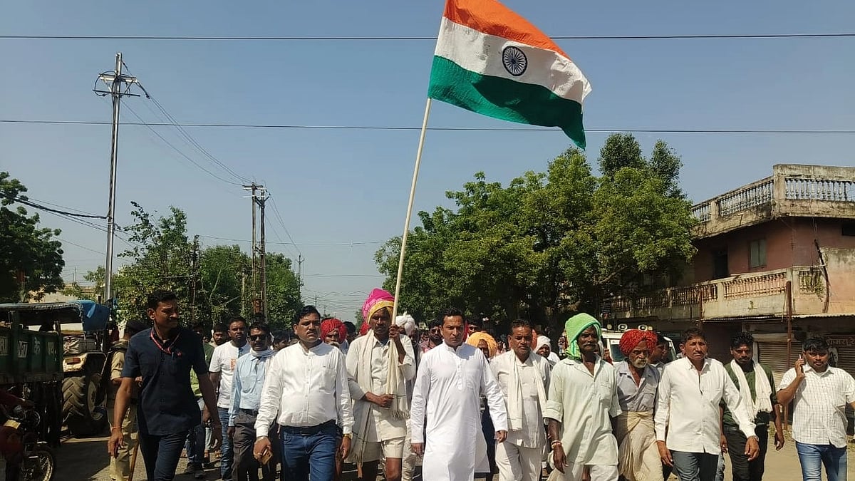 Madhya Pradesh: Tribal Sadbhavana Rally Taken Out In Kukshi Town