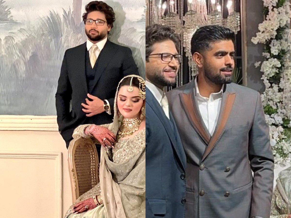 Photos From Imam-ul-Haq's Wedding Go Viral, Babar Azam Decked Up In Suit