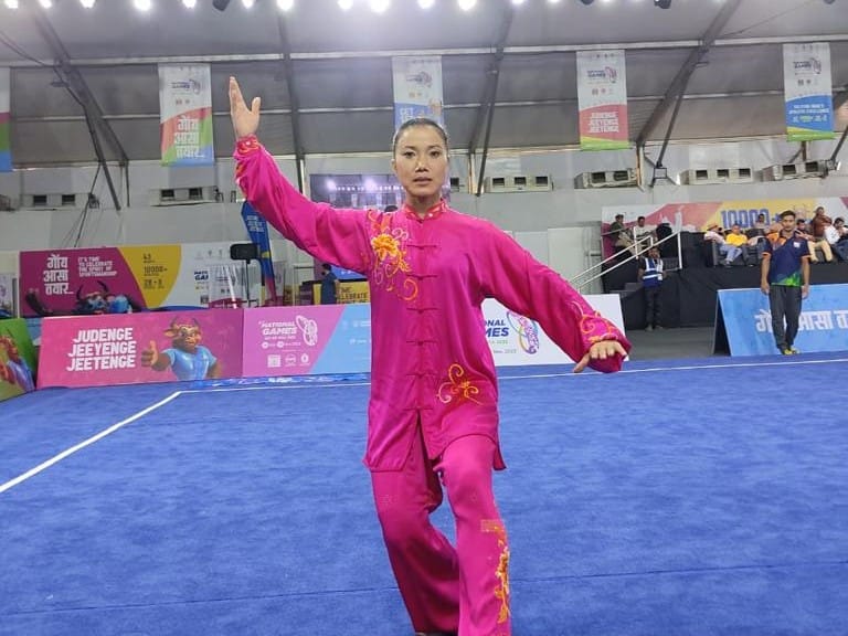 National Games 2023: Leimapokpum Sanatombi Chanu Clinches Gold In Wushu ...