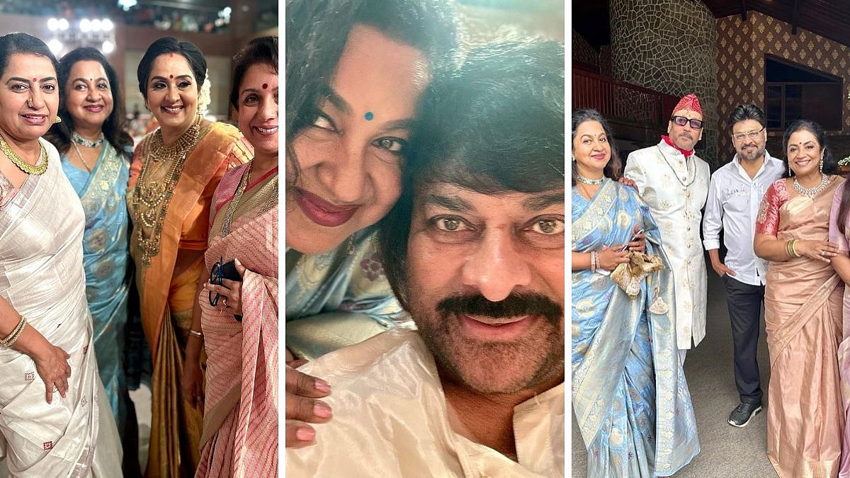 Chiranjeevi, Jackie Shroff Attend Karthika Nair's Wedding; Radikaa ...