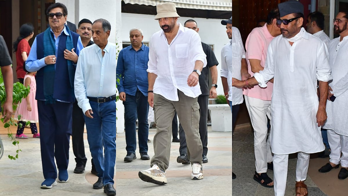 Raj Kumar Kohli Prayer Meet: Shatrugan Sinha, Sunny Deol, Jackie Shroff ...