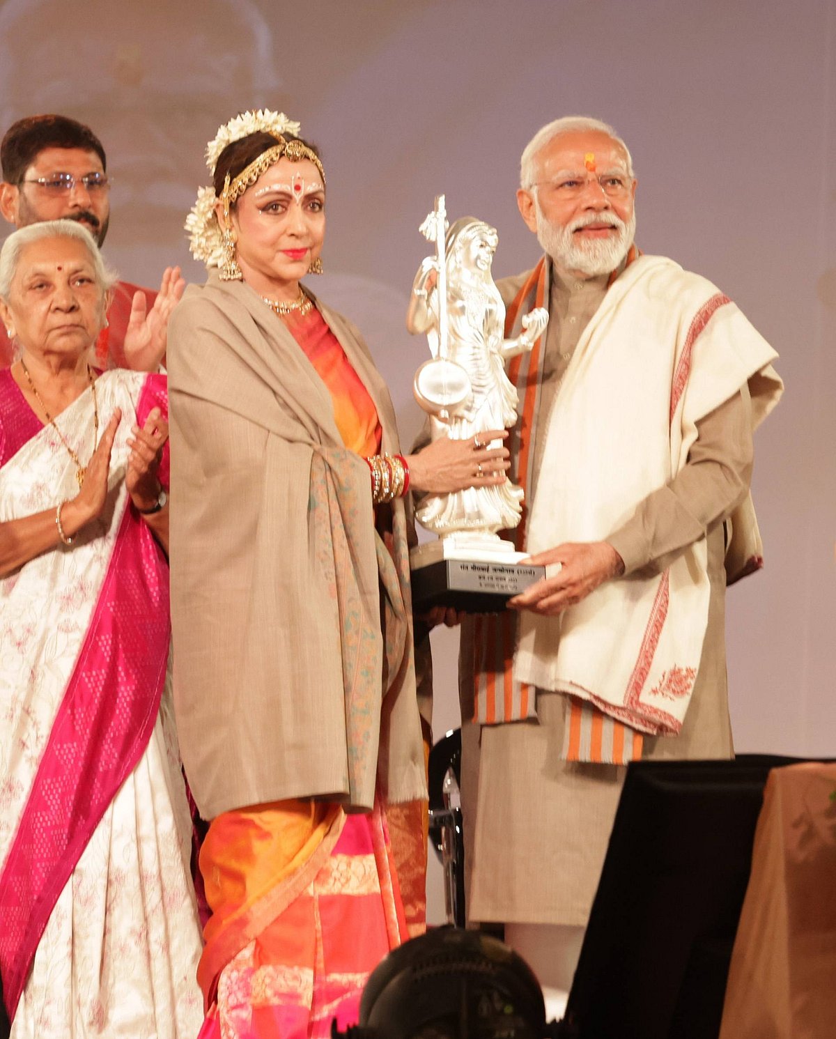 In Pics: PM Modi Attends Hema Malini’s Dance Drama At Braj Raj Utsav ...