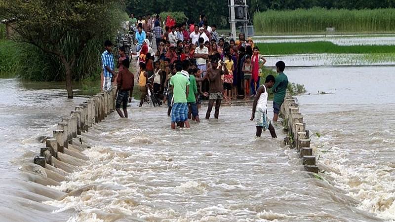 Flash flood hits Manipur-Myanmar border, bridge washed away