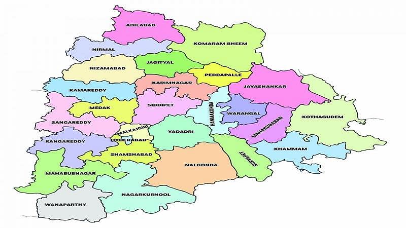 Telangana Map