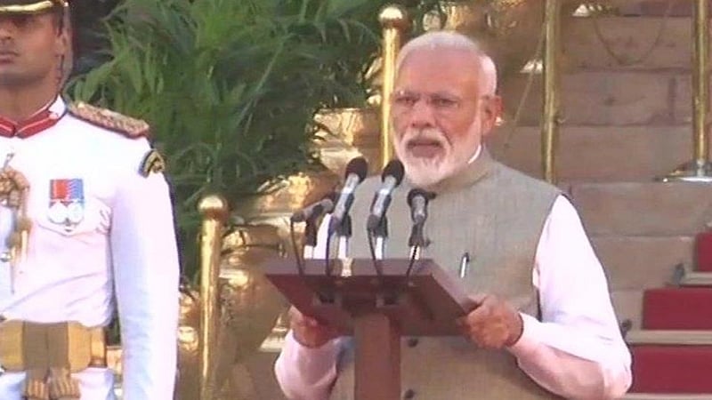 Modi takes oath as PM for second term 30 May 2019, 07:45 PM