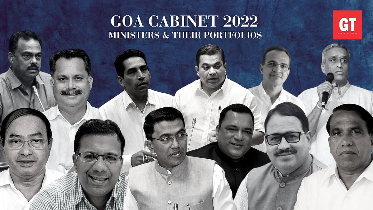 Goa Cabinet 2022: Ministers & their portfolios
