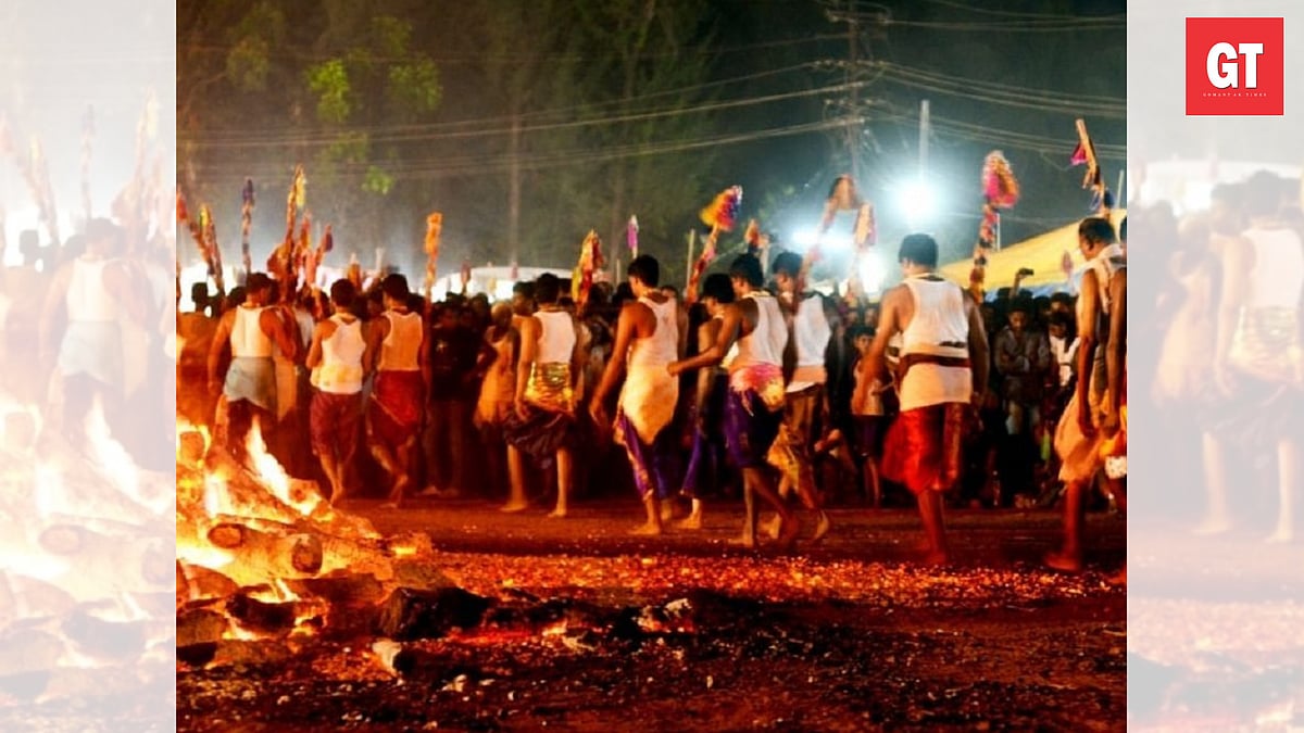Is it possible to walk on embers? At Goa’s famous ‘Shirgao Zatra’, it is!