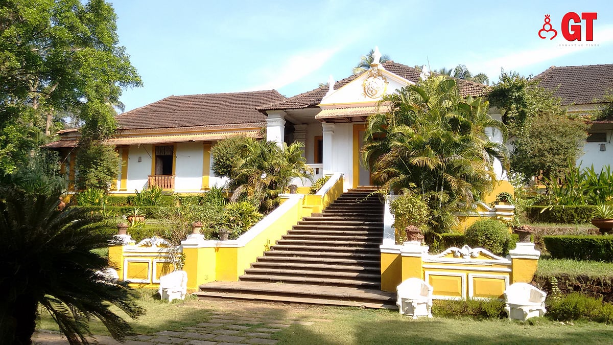The founder of the Quepem town lived in this palacial home in South Goa