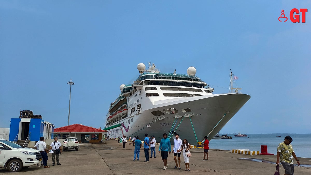 First post-pandemic domestic cruise ship arrives in Goa