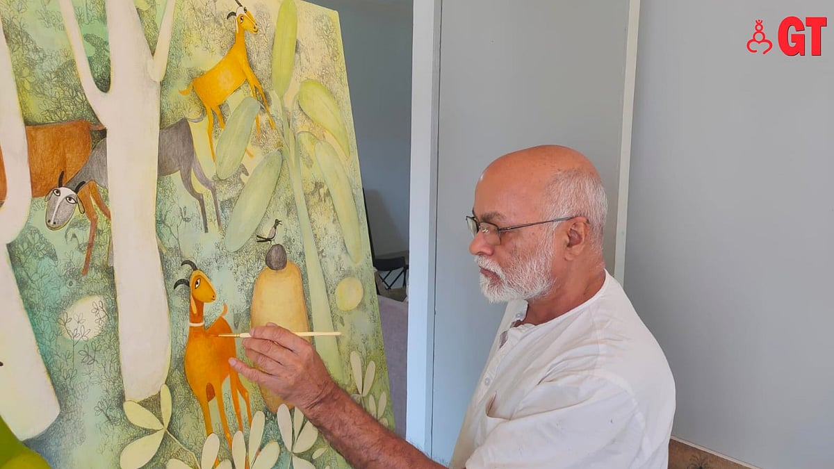 This Goan artist has made it to the Indian Art Fair, New Delhi