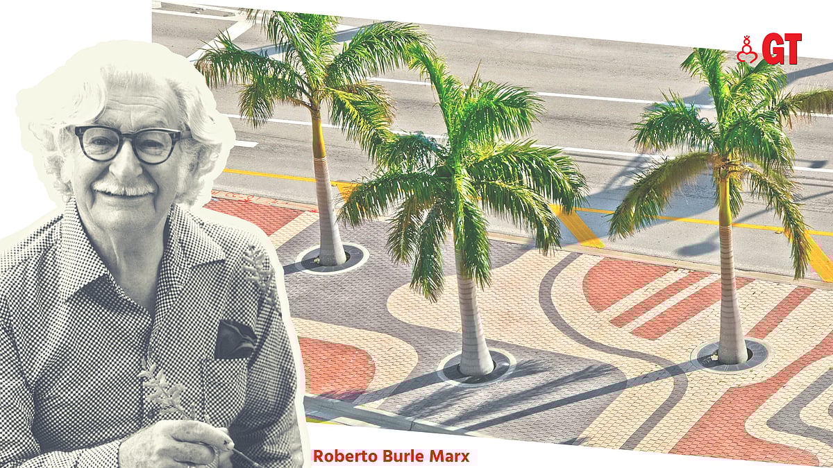 See the work of Brazilian garden designer Roberto Burle Marx @ Goa