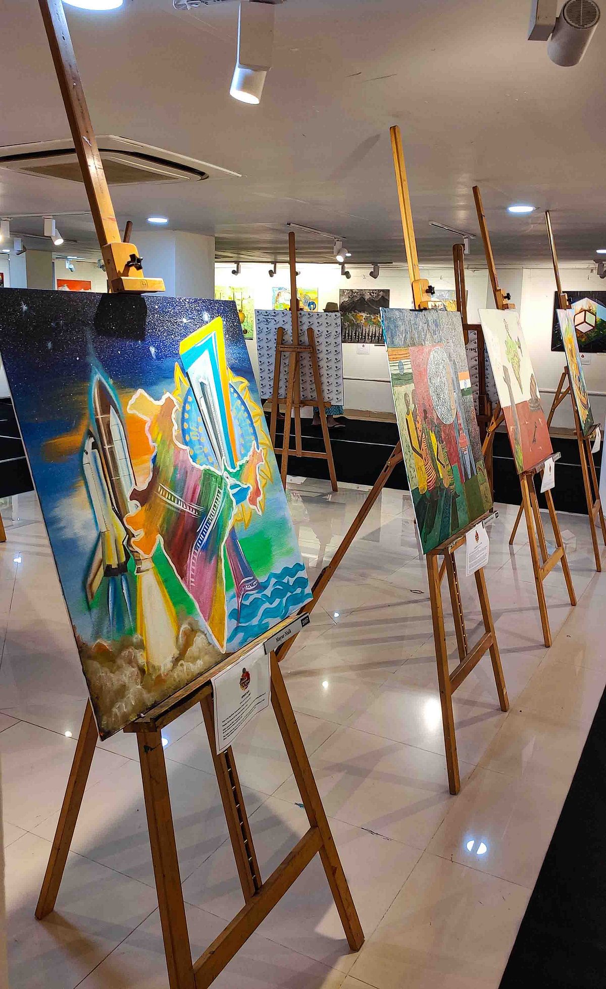 Goan artists celebrate 75 years of independent India with colours ...