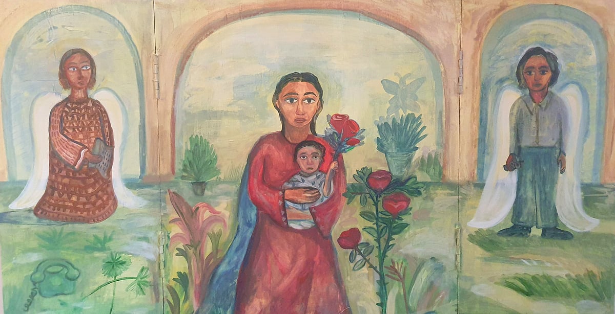 9 artists interpret the Christmas story at this exhibition in Goa