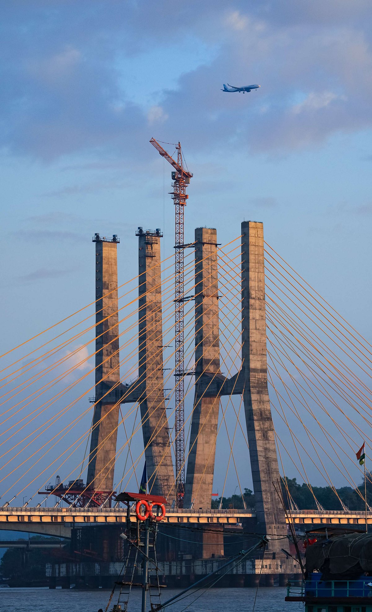 Preparations on in full swing for new Zuari bridge opening | Gomantak Times