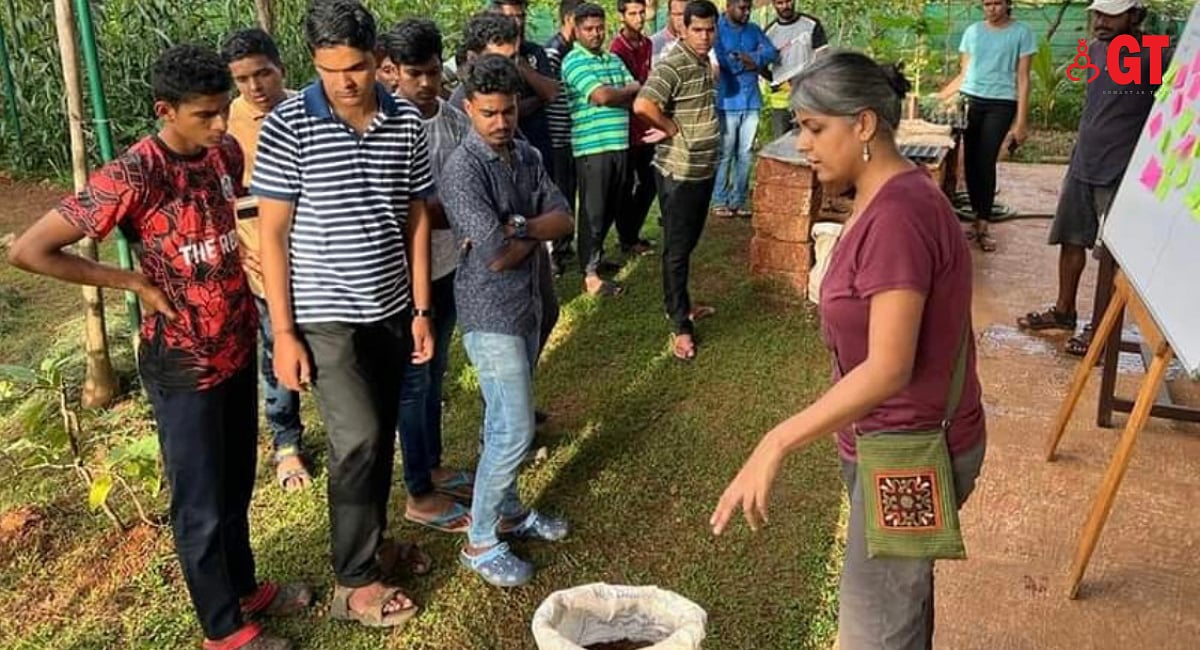 Gardening @ Redrock Garden at Dasya in Porvorim | Gomantak Times