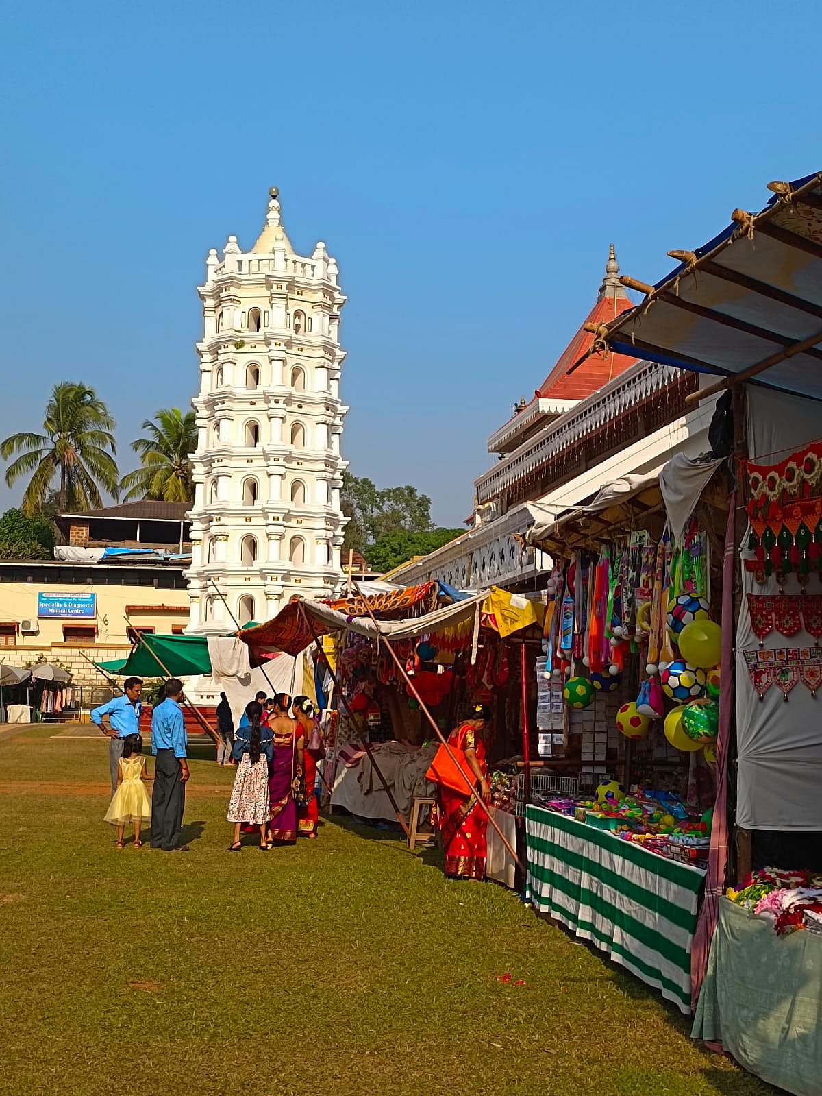 Experience divinity at Goa's Mahalasa Narayani temple at Mardol ...