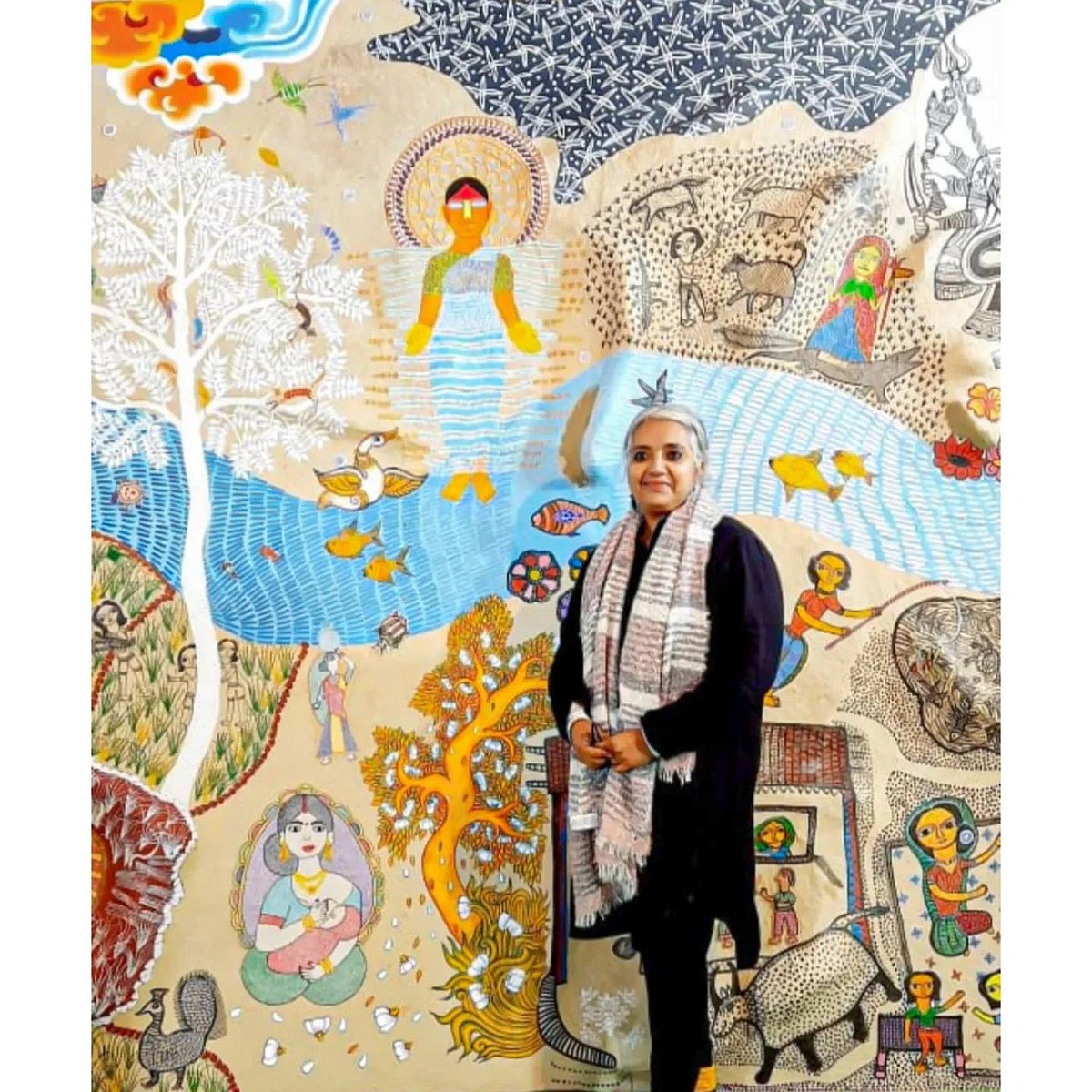 The work of this Goan artist adorns India's new parliament building