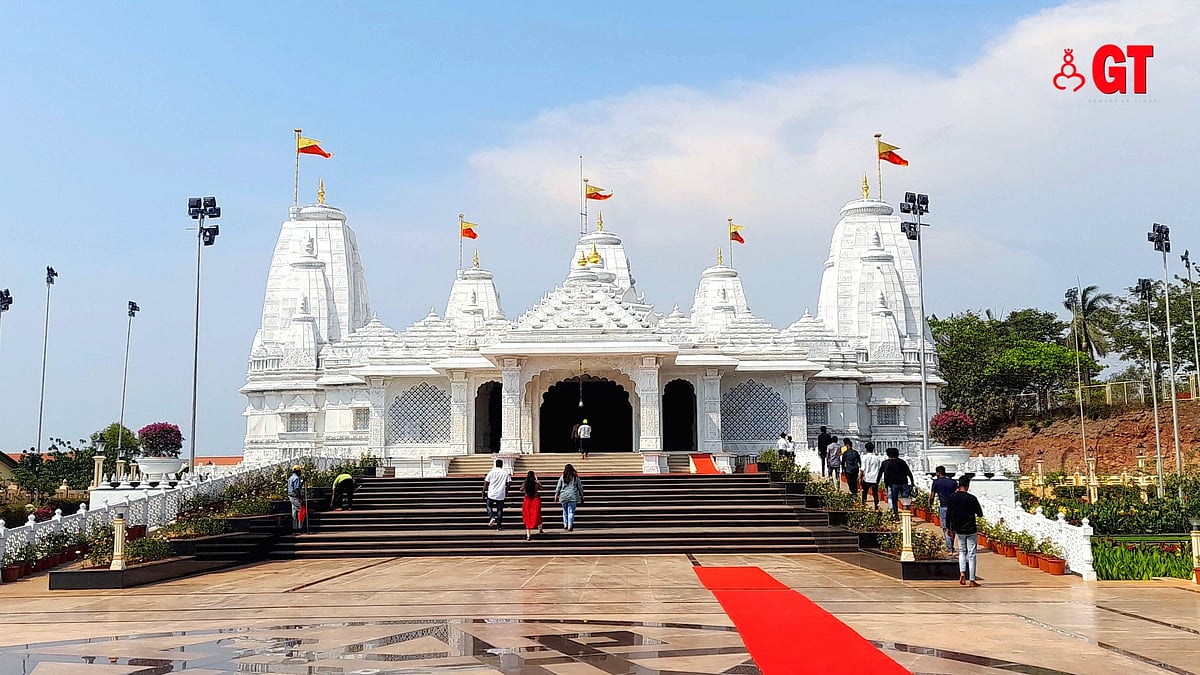 Birla Radha Krishna Mandir beckons devotees of all religions| Gomantak ...