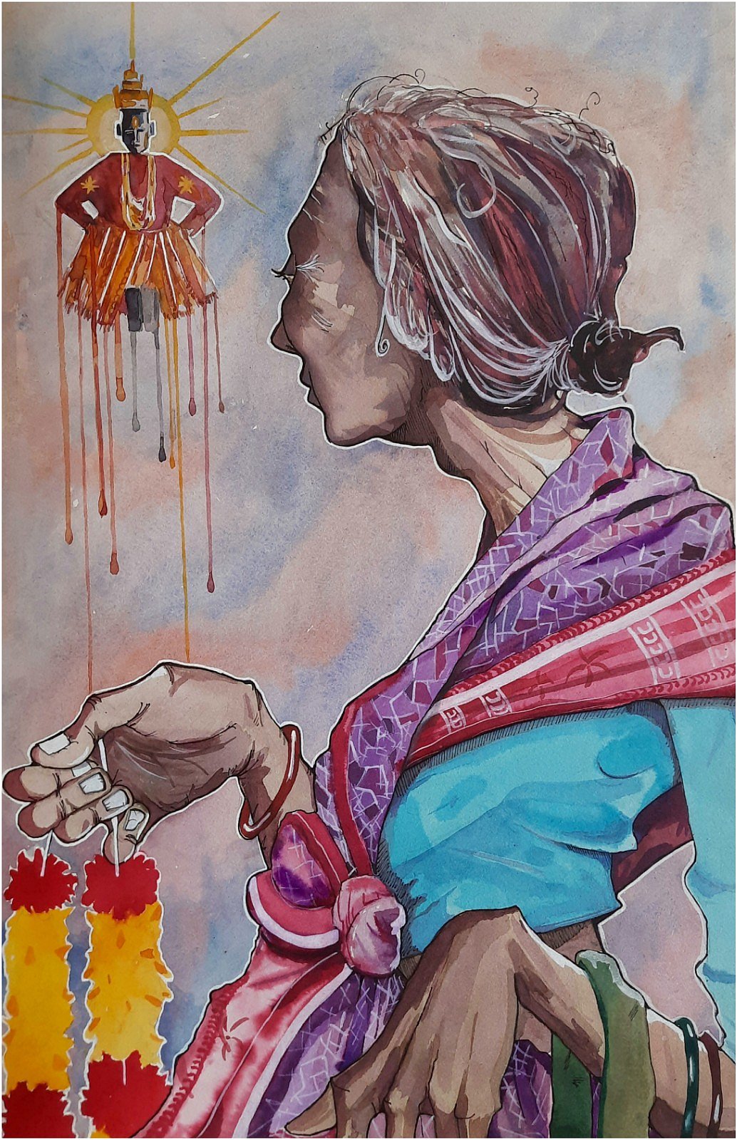 Caricature art and lessons in self-deprecation