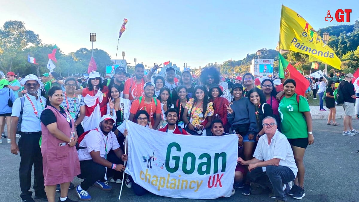 UK Goan Chaplaincy youth celebrate at WYD in Portugal|Gomantak Times