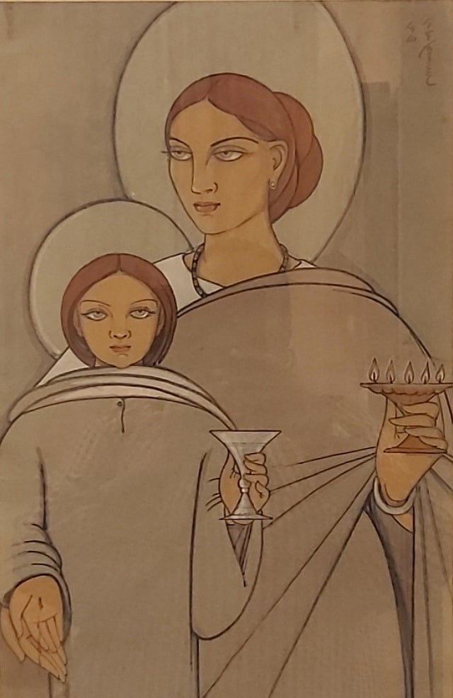 10 artworks of Goan artist Angelo da Fonseca|Gomantak Times