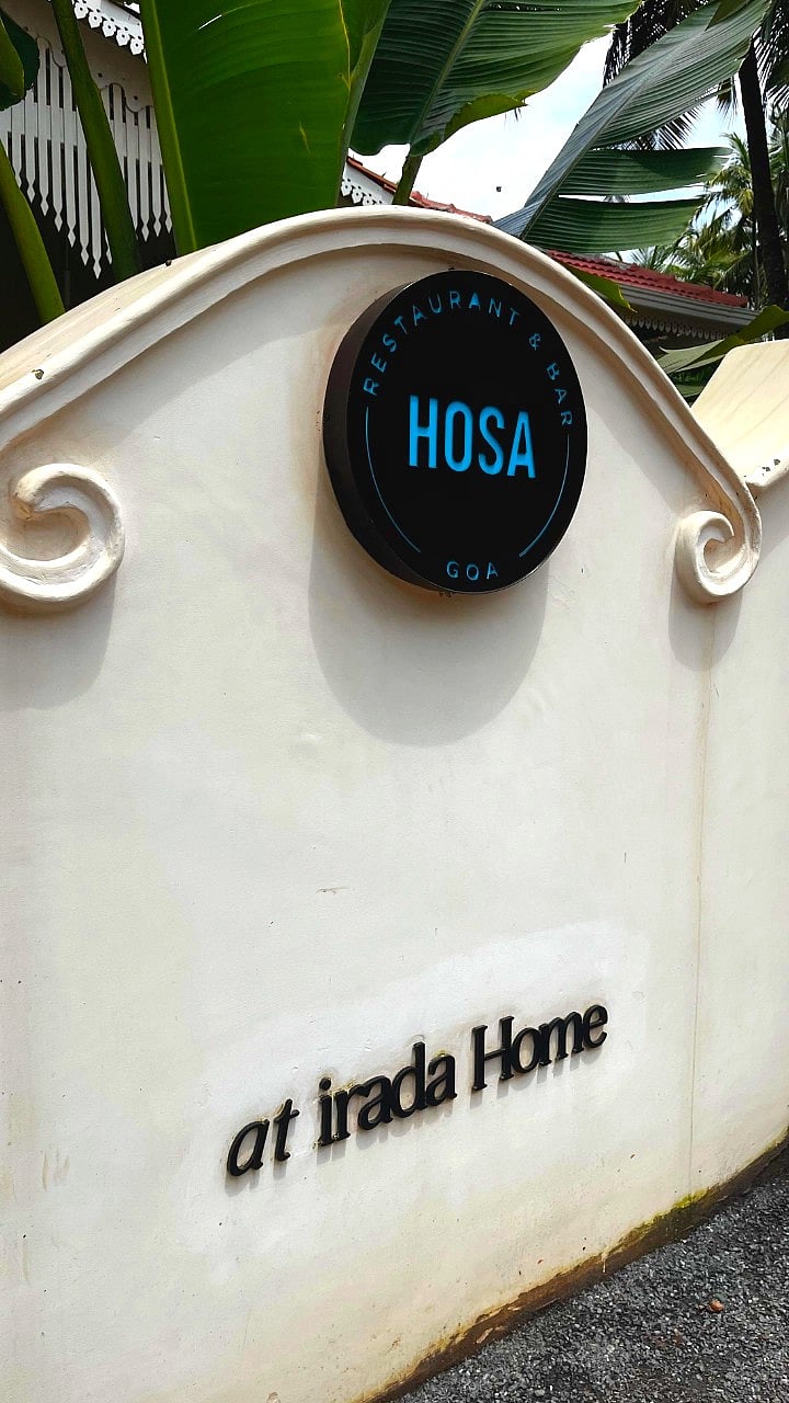 Hosa in Goa: A Restaurant Where Food is the Canvas and Flavours are the ...
