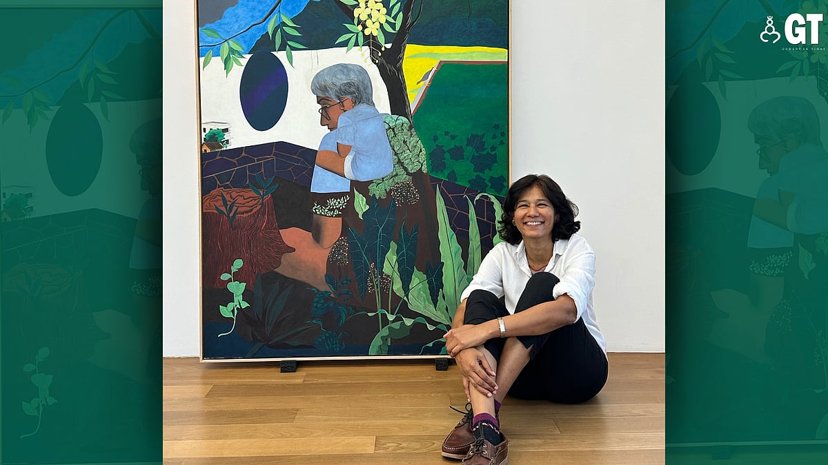 Goan artist Karishma D'Souza's 'Can't See the Forest' on display in Geneva