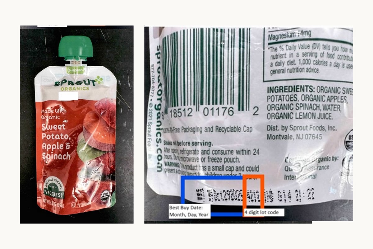 Sprout Organics Widens Recall of Baby Food Pouches for Possible Lead ...