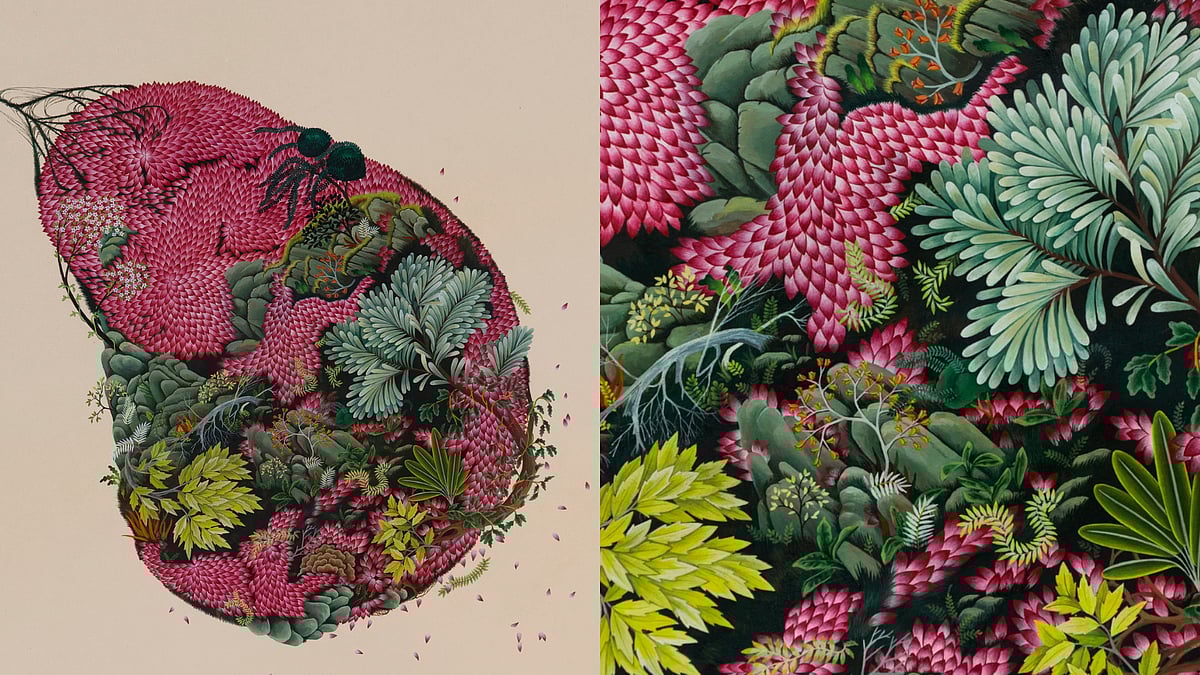 Explore Manjot Kaur's Ecofeminist Surrealist Universe Via His Paintings | Homegrown