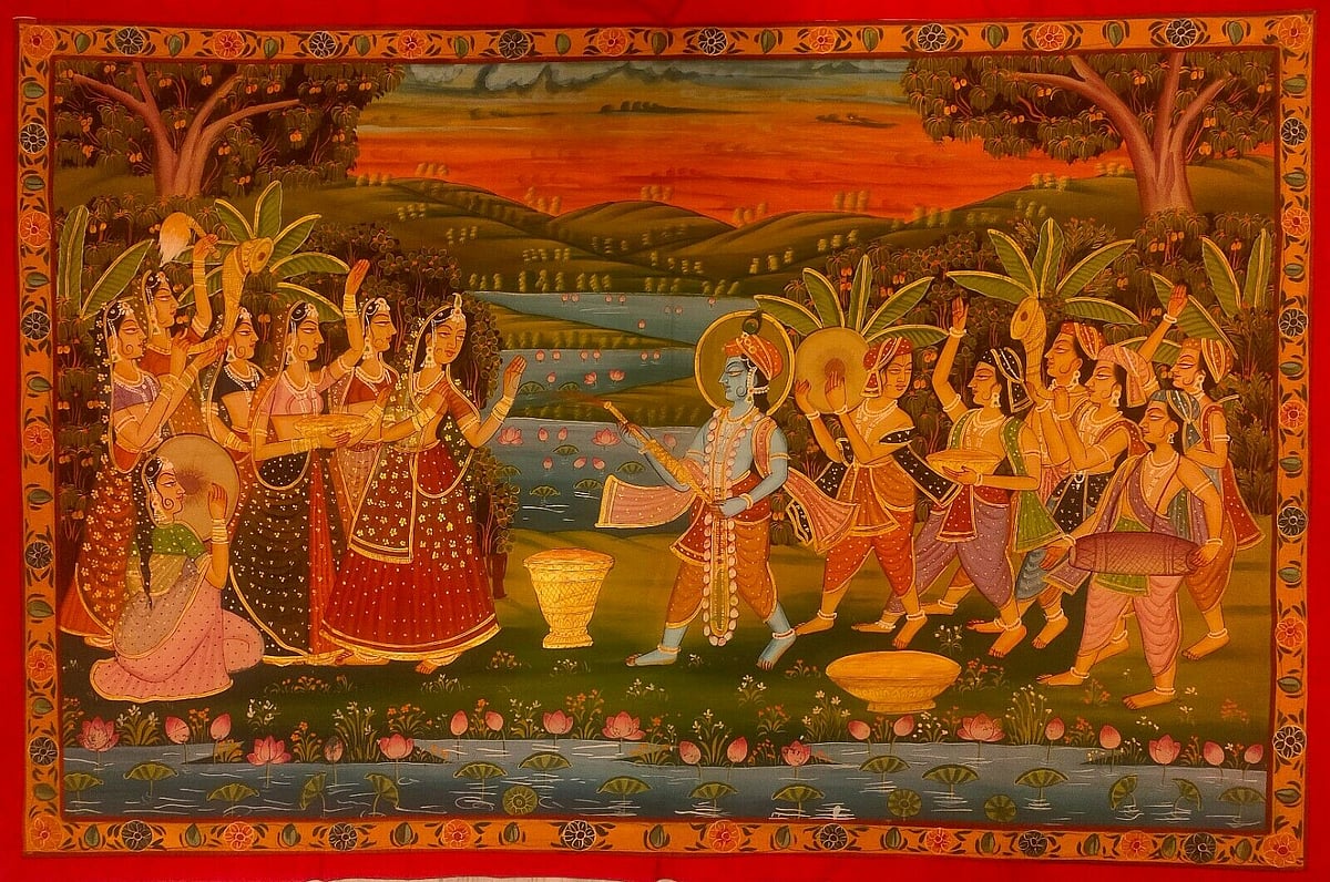 Art & Hindu Spirituality Interweave Elegantly In The Ancient Tradition ...