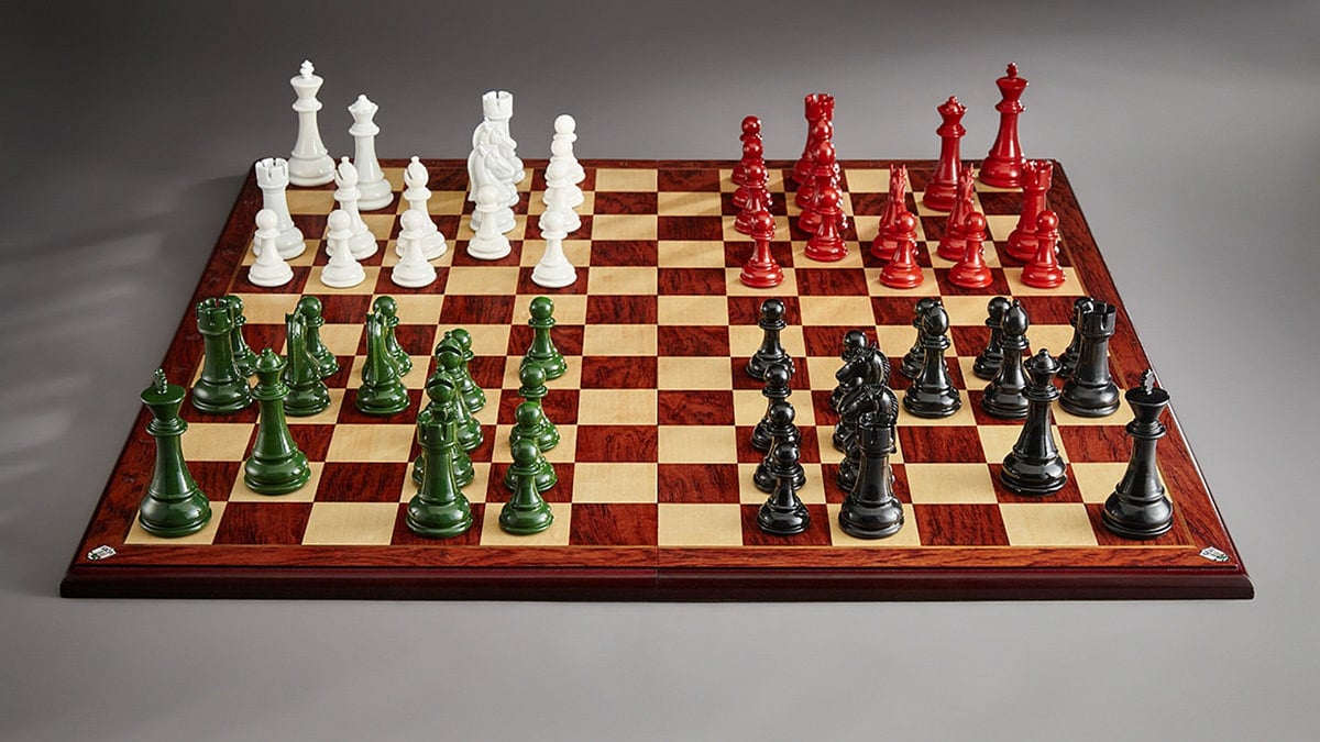'Quaternity' Is A Modern Strategic Game Similar To 4-Person Chess