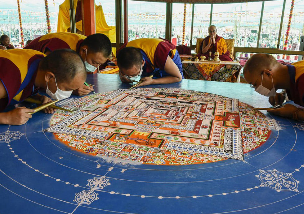 India's Mandalas Are A Microcosm Of Meditation, Art And Religious Symbology