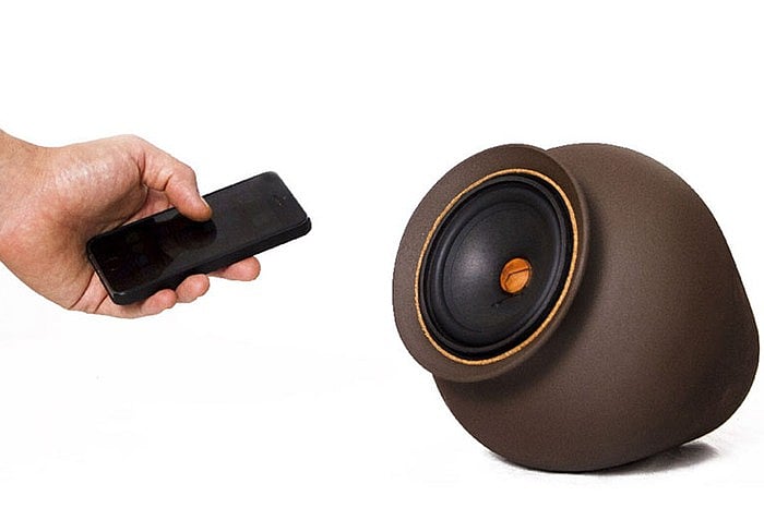 Handcrafted Clay Speakers That Amplify The Sounds Of The Earth
