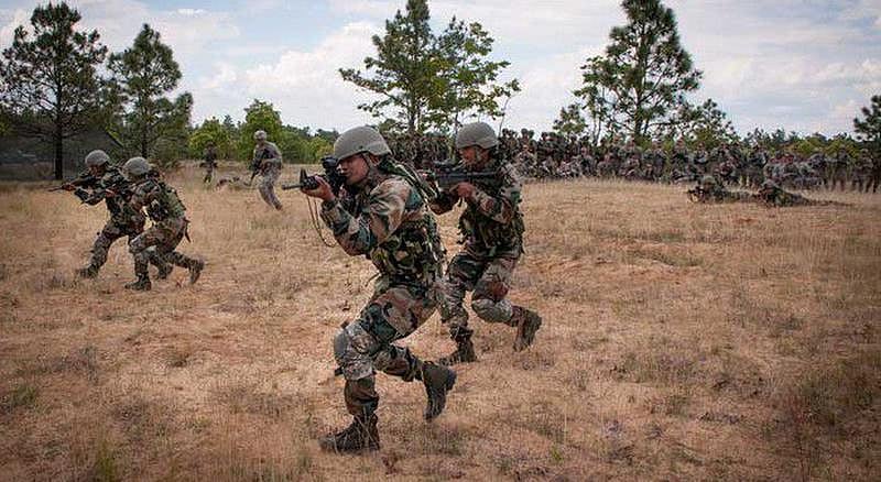 Indian Army Commando In Action