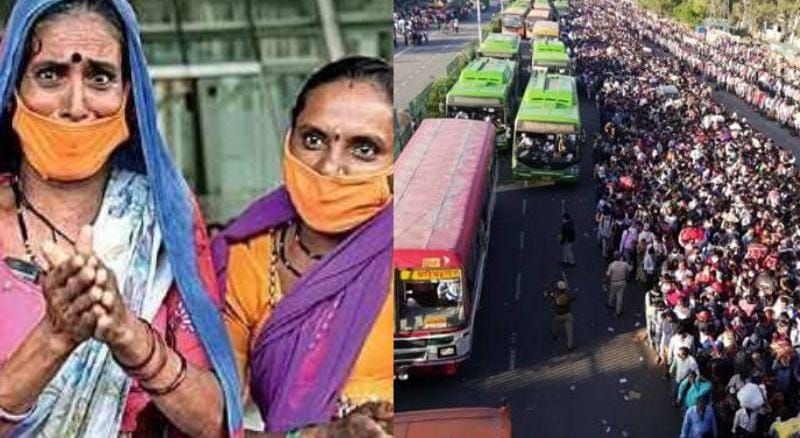 India’s Poor Migrant Workers’ Long Walk Back Home From Big Cities