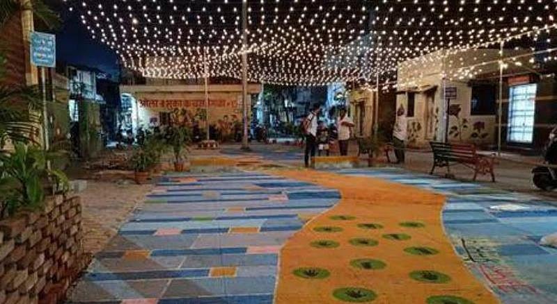 The PMC revamps one of the largest common spaces of Pune’s Premanagar slums