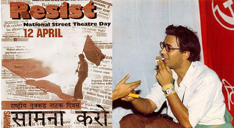 Safdar Hashmi, India’s Political Street Theatre & Sahmat’s Posters Of ...