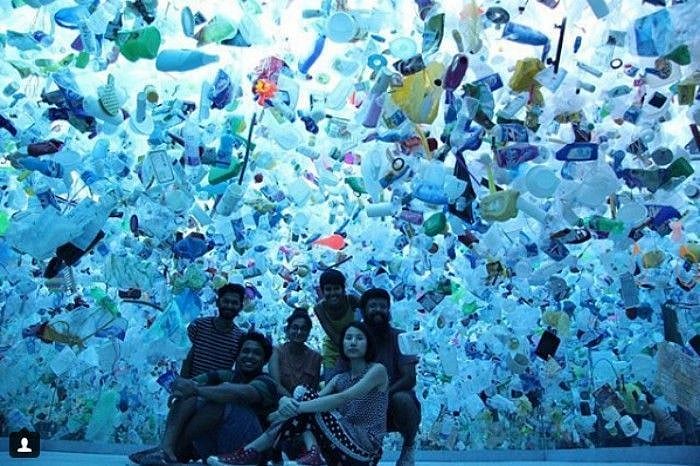 'Plastic Ocean' Installation At Mumbai's New Art District Is A Grim ...