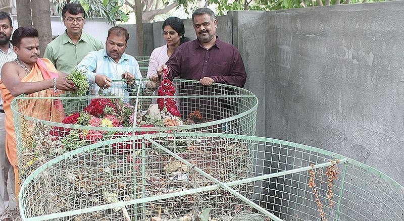This Bangalore Temple Generates Zero Waste and Makes Its Own Compost!