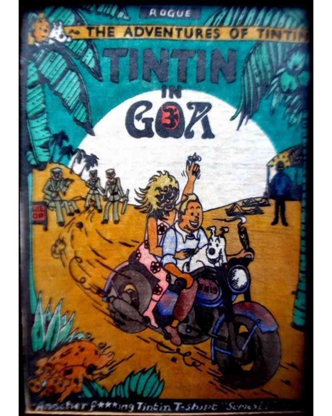 Adventures Of Tintin: Indian Artist Illustrates Tintin In India