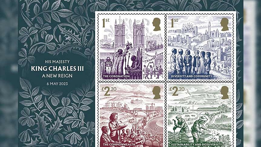 Royal Mail marks Coronation with special stamp depicting cultural ...