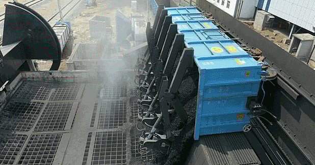 Speeding up wagon unloading